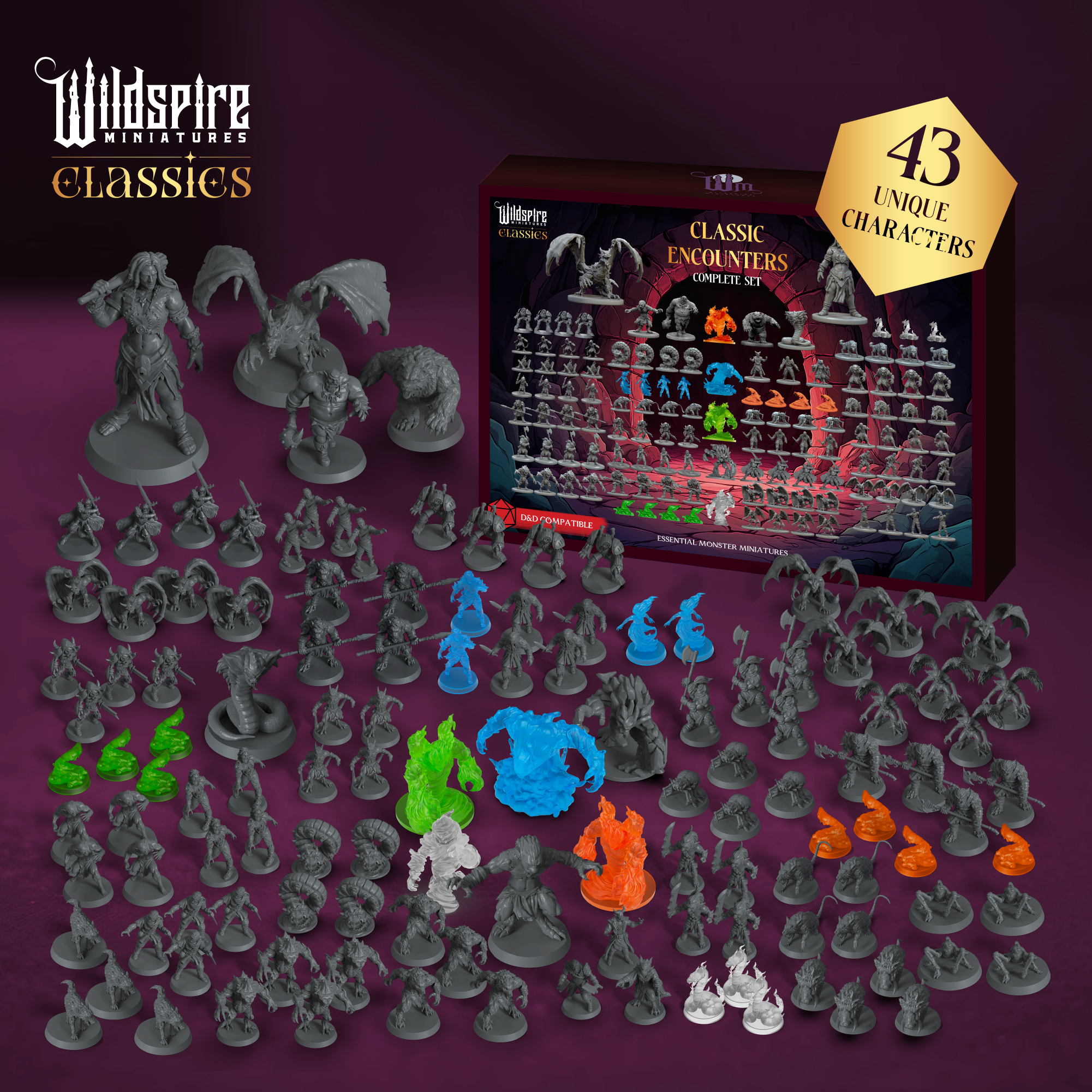 Classic Encounters: Complete Set - Wildspire Miniatures