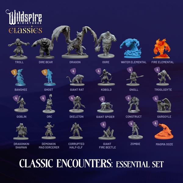 Classic Encounters: Essential Set – Wildspire Miniatures
