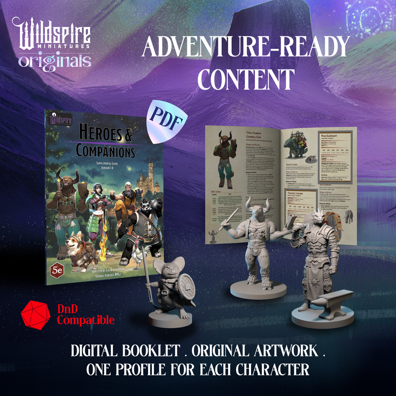 Heroes Set - Wildspire Miniatures