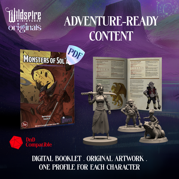 Monsters - 16 Minis Set - Wildspire Miniatures