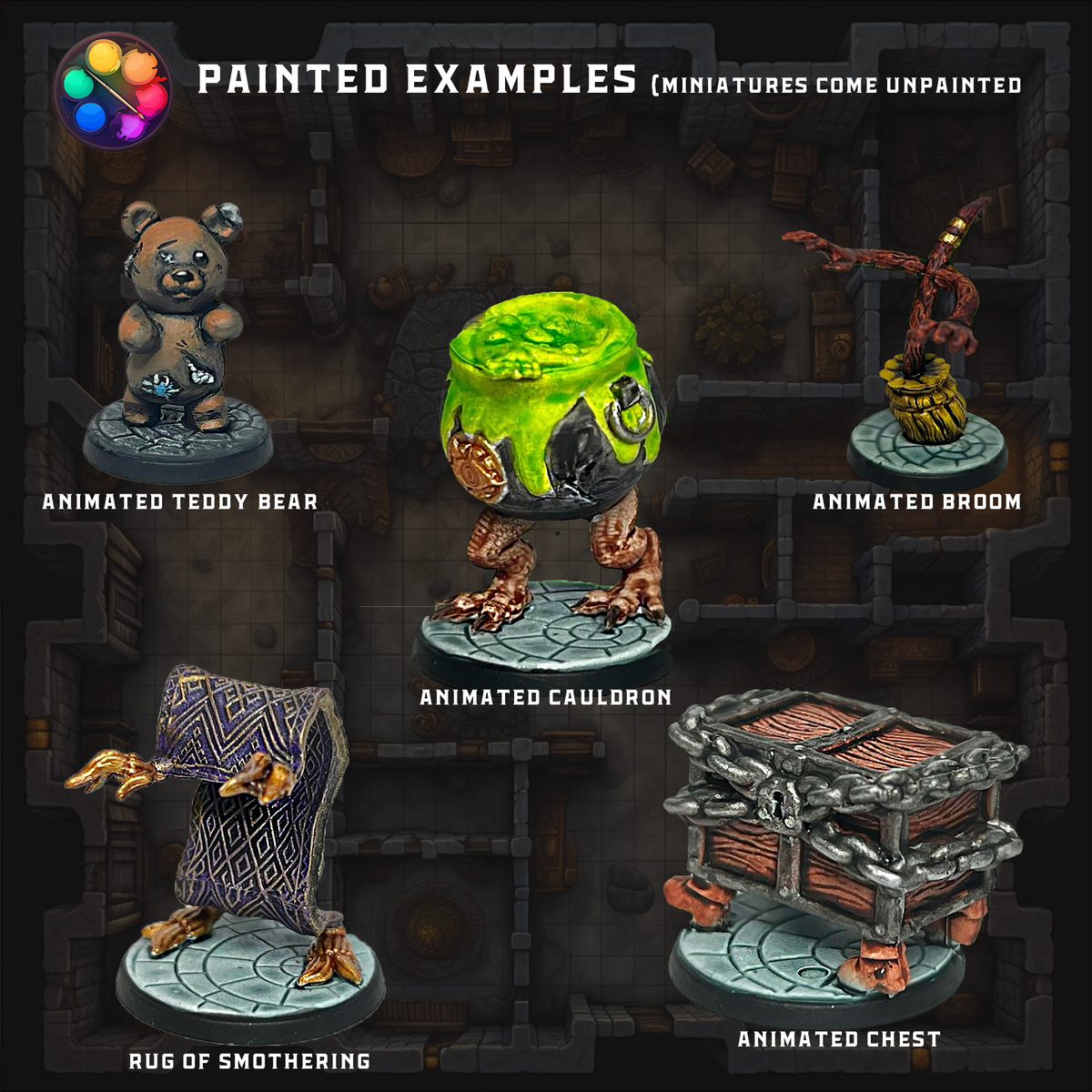 Enchanted Objects Set - Wildspire Miniatures